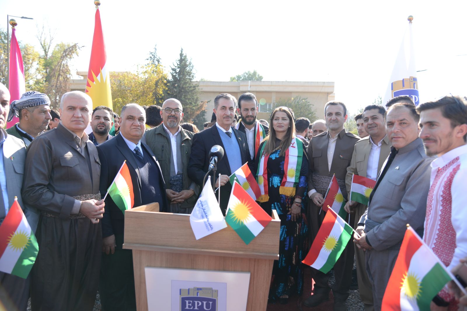 Erbil Polytechnic University celebrates Kurdistan Flag Day - Erbil ...