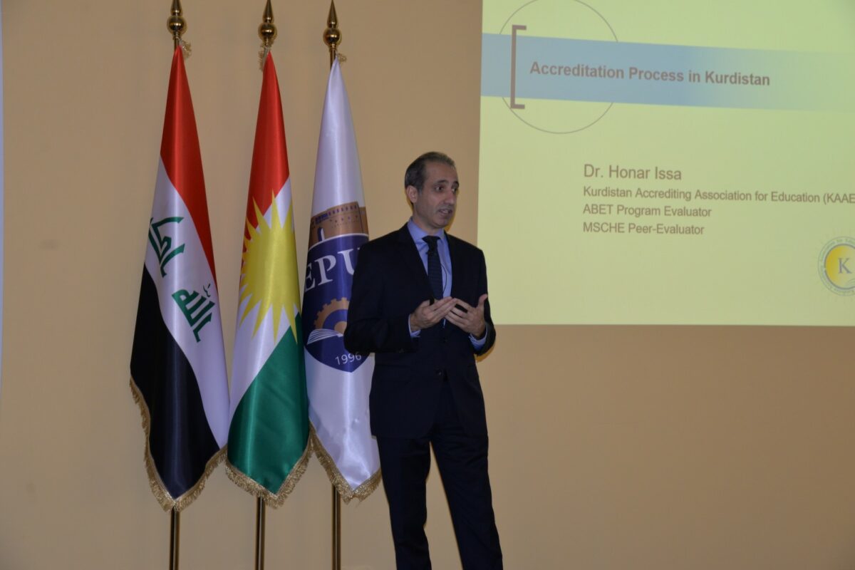 Erbil Polytechnic University organized a workshop on trust - Erbil ...