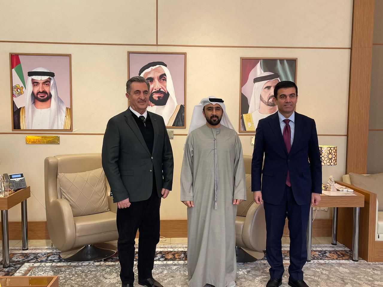 A delegation from our university visited the new UAE General Consulate ...